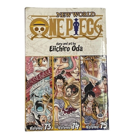 Other | New World One Piece Volumes 73 74 And 75 By Eiichiro Oda ...